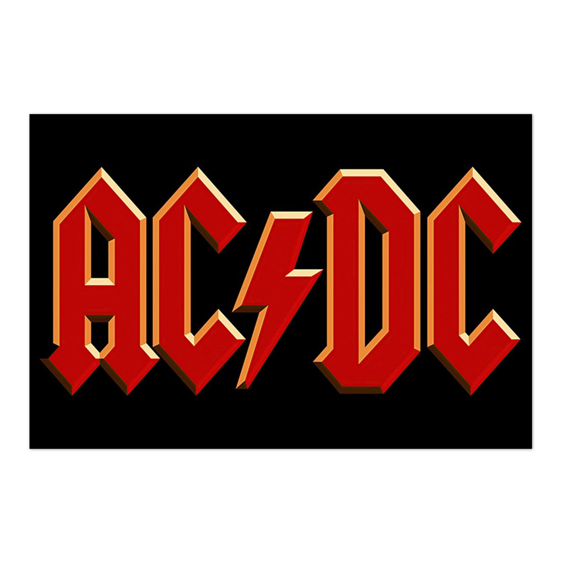 ACDC Logo Poster