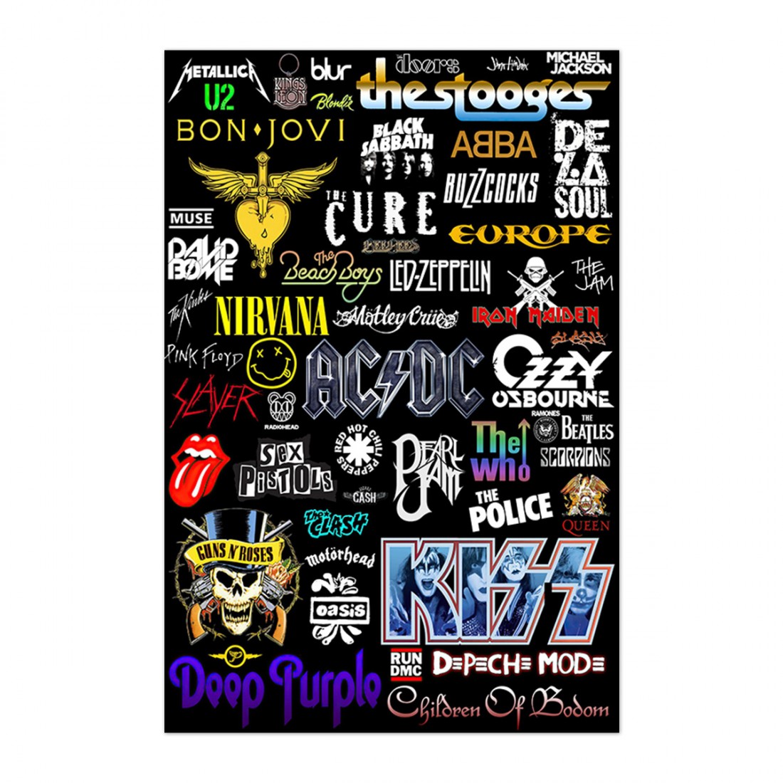 All Metal Bands 2 Poster
