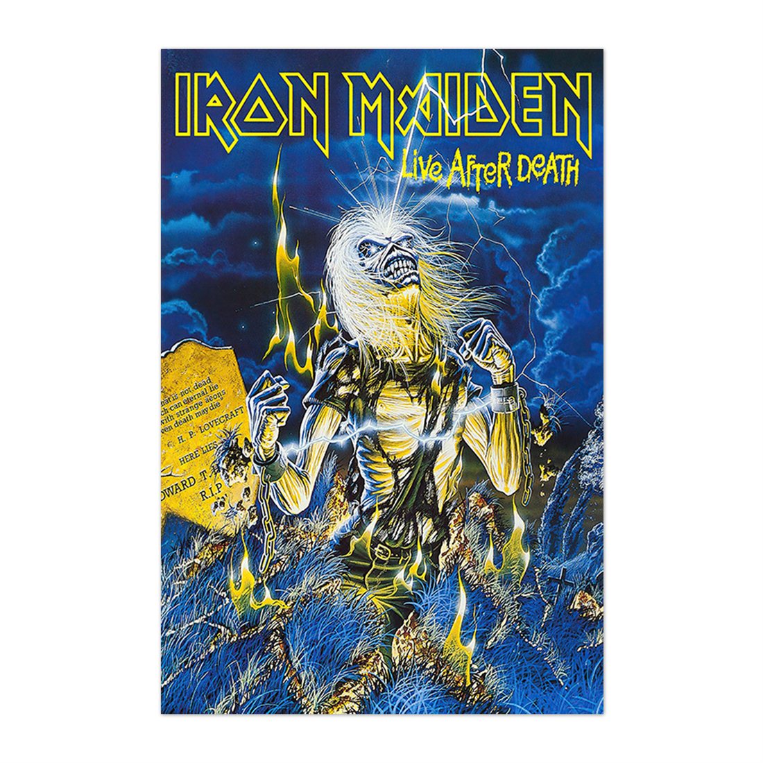 Iron Maiden Live After Death Poster Iron Maiden Live After Death