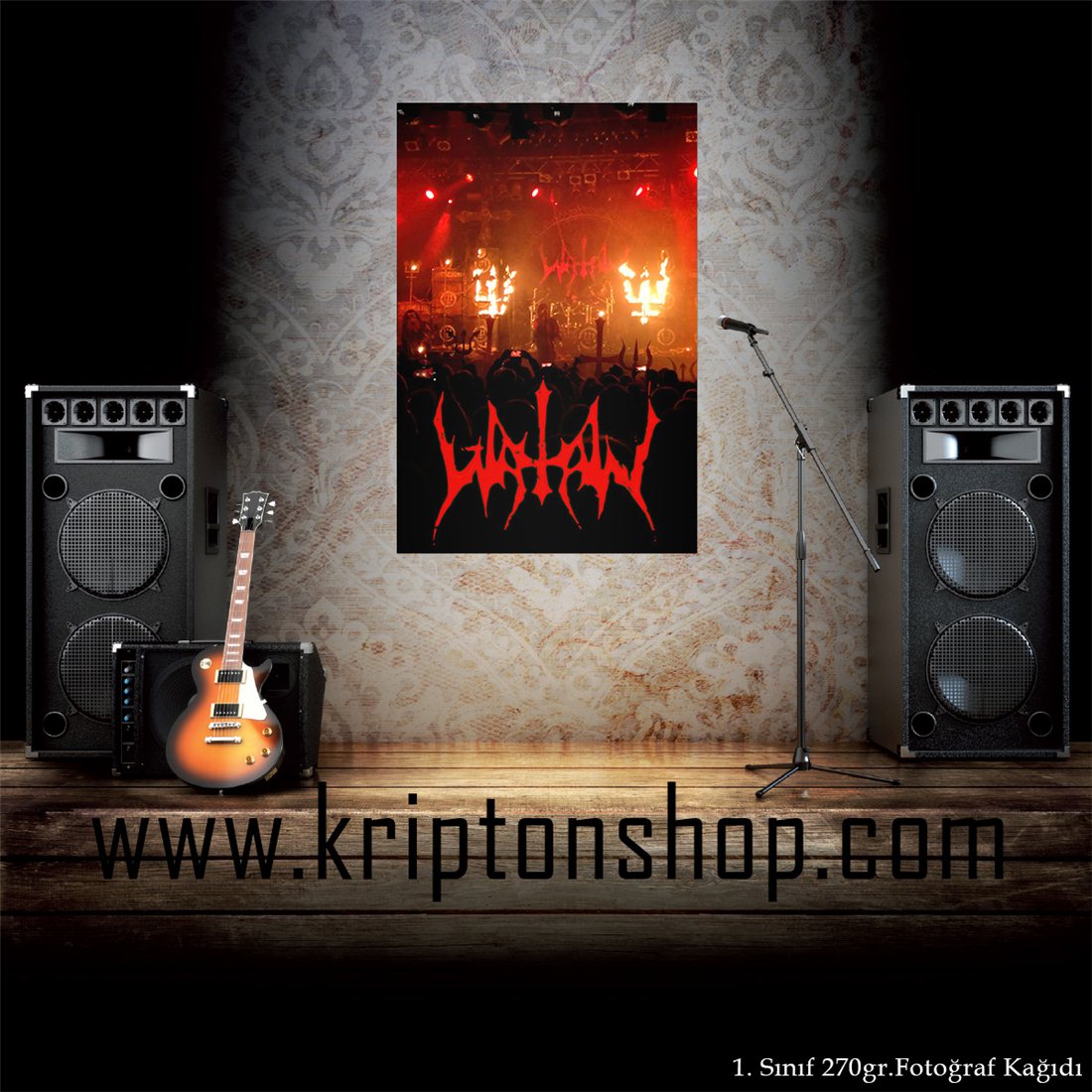 Watain Concert Poster